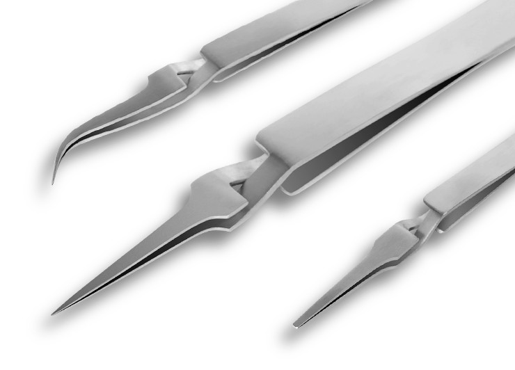 Reverse Action Tweezers | SIPEL Electronic SA
